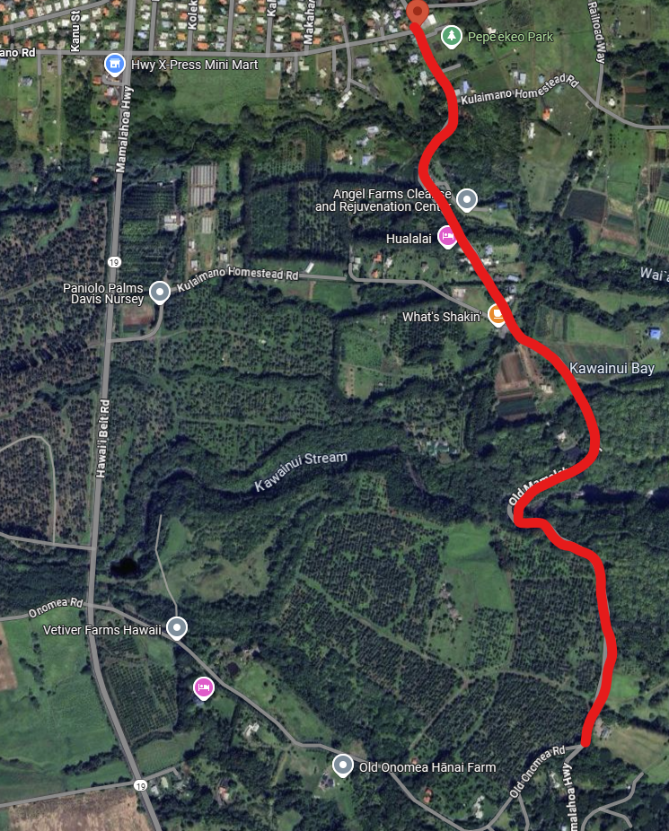 Hawaiʻi Police Department | One-Way Traffic Pattern on Portion of ...
