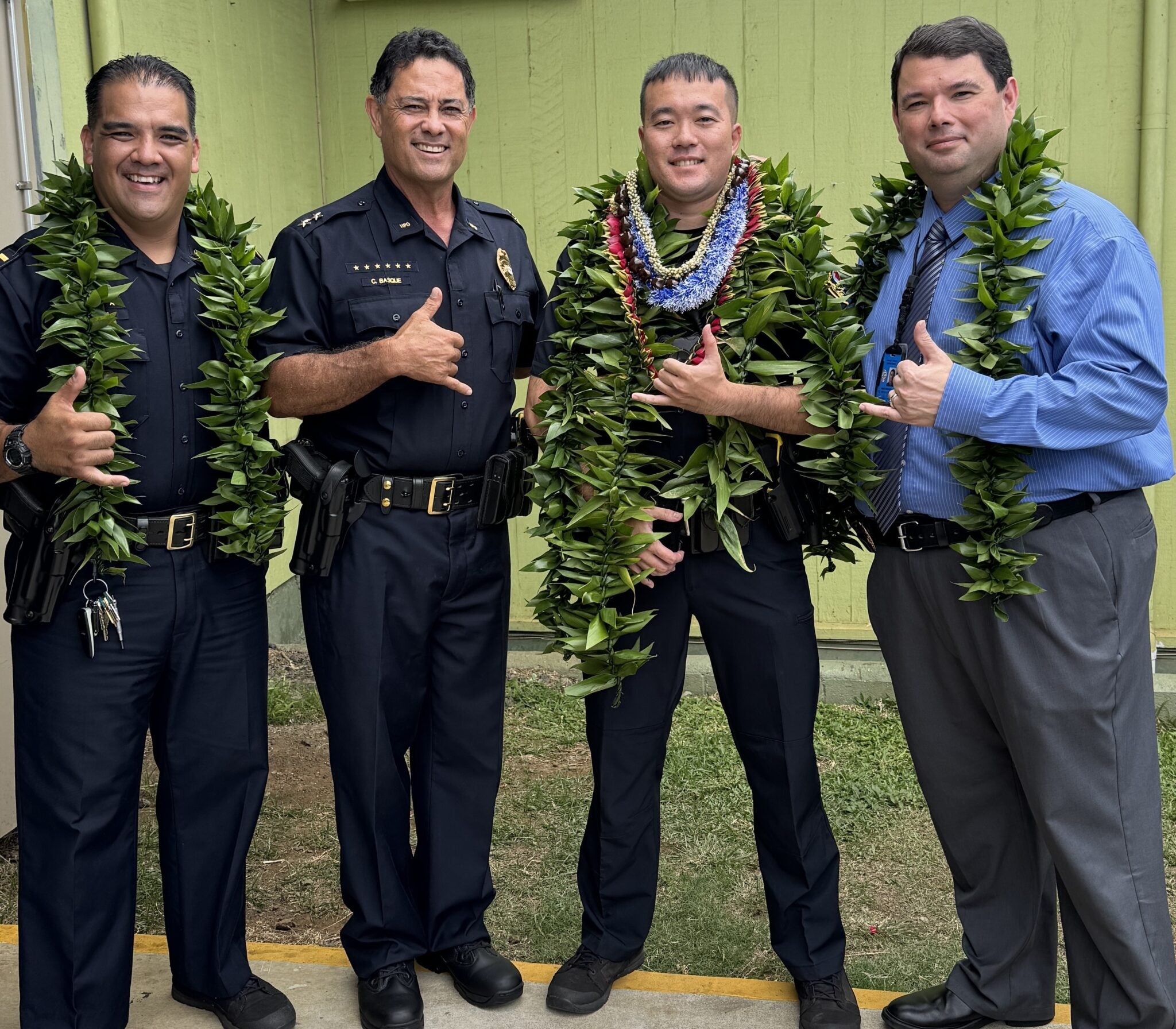 Hawaiʻi Police Department | Officer Taylor Au Named Ka‘ū Officer of the ...