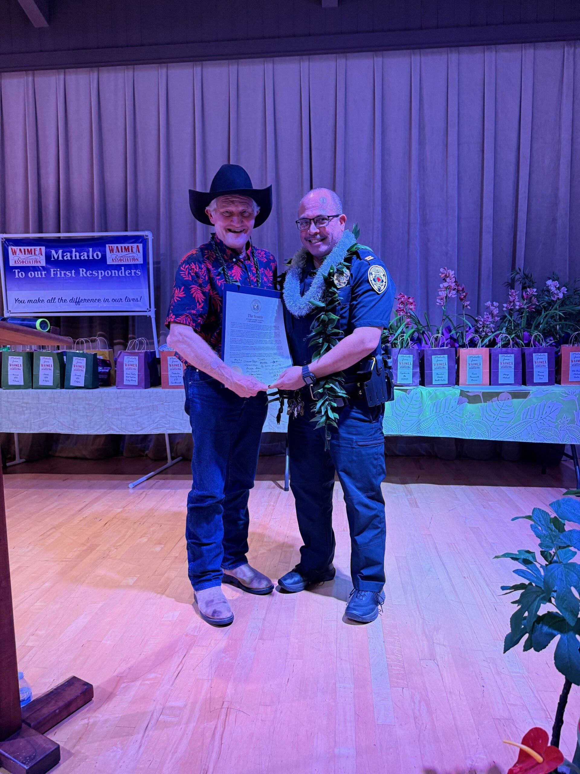 Hawaiʻi Police Department | Captain Roylen Valera Honored at First ...